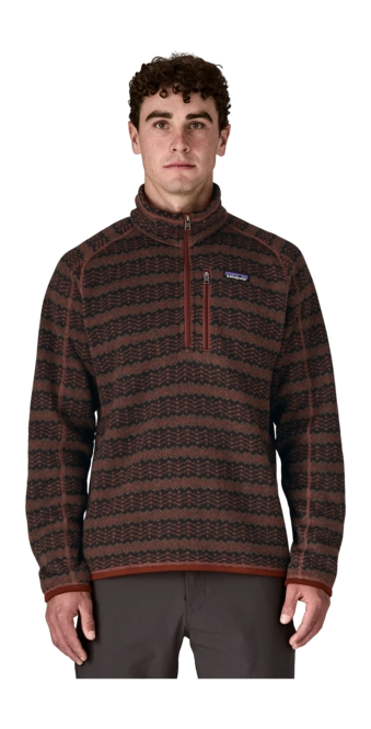 Jumper Patagonia Men Better Sweater 1/4 Zip Woven Together: Dried Vanilla | Outdoorsupply.co.uk