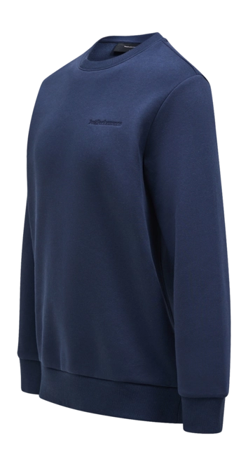 Jumper Peak Performance Men Original Small Logo Crew Blue Shadow ...