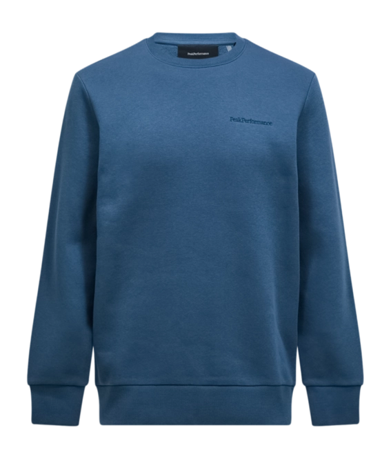 Jumper Peak Performance Men Original Small Logo Crew Mountain Lake ...