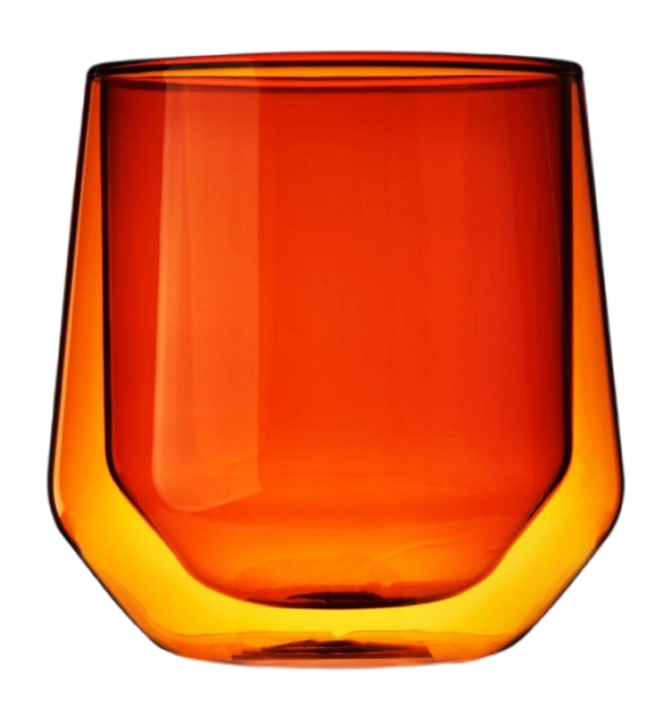 Tumbler Viski Aurora Amber 266 ml (Set van 2) | Kookexpert