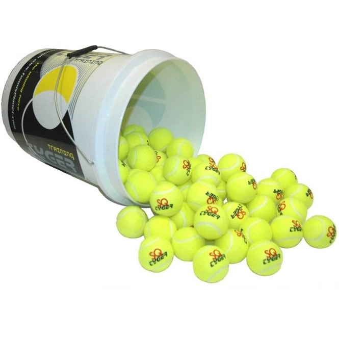 Tennis Balls Tyger SQ-All Court 96 Bucket | Tennisplanet.co.uk