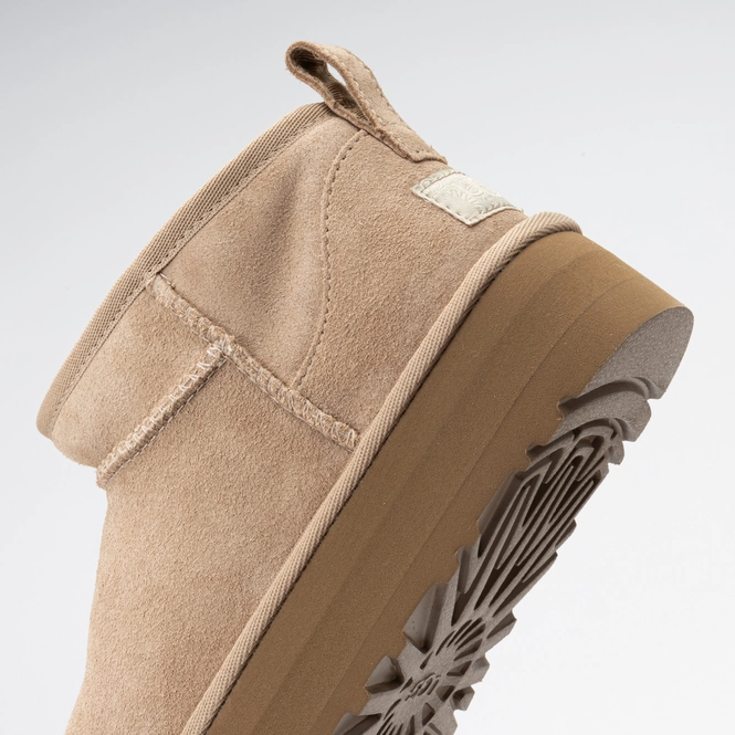 UGG Kids Classic Ultra Mini Platform Sand | Sneaker District