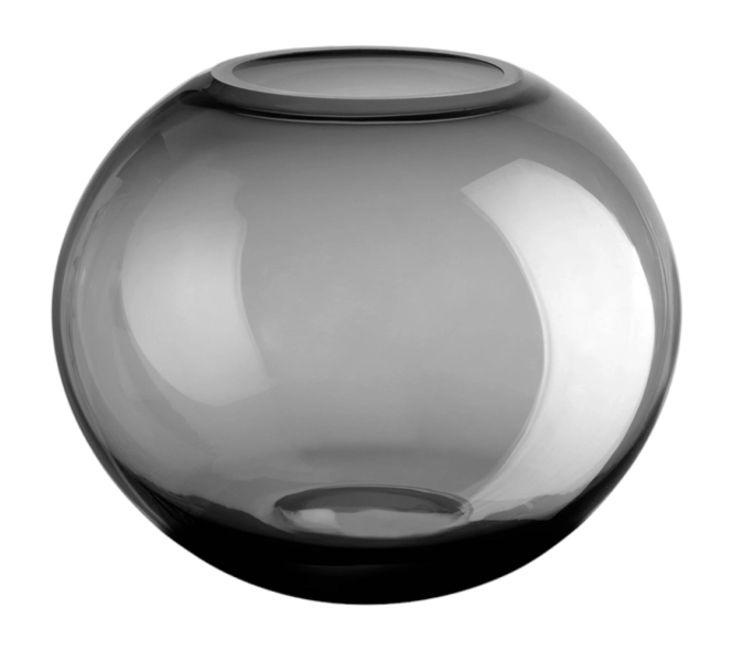 Vase ASA Selection Bola Shadow Grey 14 cm 25 | Cuisineetcocotte