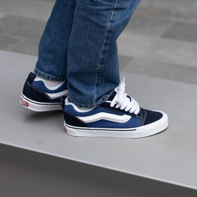 Vans Knu Skool Navy True White | Sneaker District COM