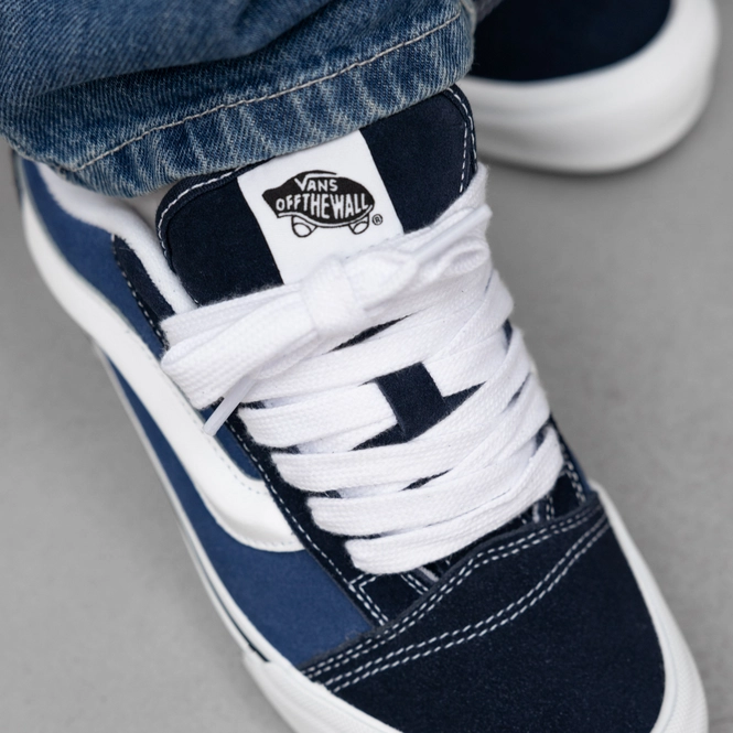 Vans Vault Knu Skool Navy / True White | Sneaker District DE