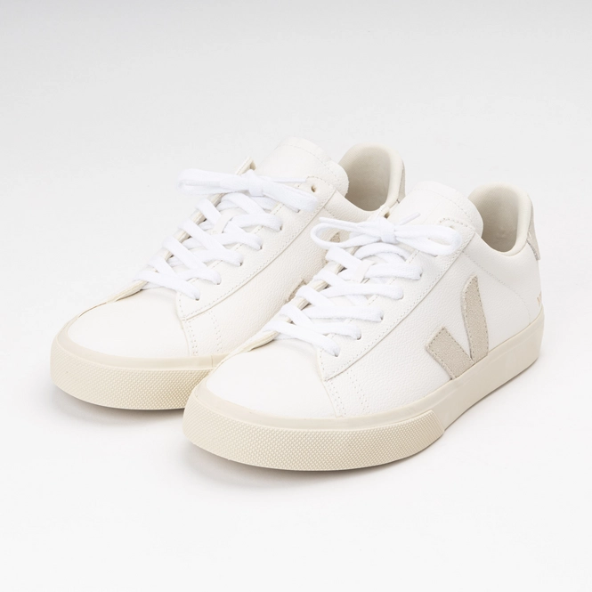 Veja Campo Chrome Free Leather Extra White / Natural Suede | Sneaker ...