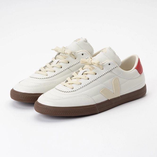 Trainers Veja Men Panenka O.T. Leather White Pierre Pekin Bark ...