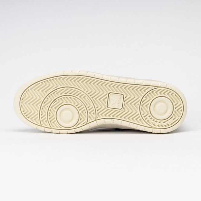 Baskets Veja Homme V-10 Leather Pure Black Clay | Sneaker District FR