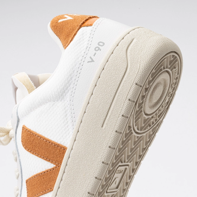 Veja Men V-90 B-Mesh White Umber | Sneaker District