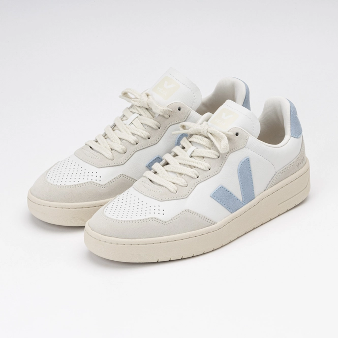 Veja Men V90 O.T. Leather Extra-White Steel 24 | Sneaker District COM