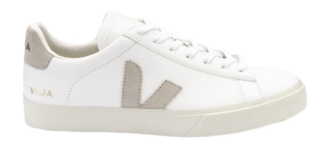 Veja Women's Campo Chrome Free Leather Extra White / Grey | Sneaker ...