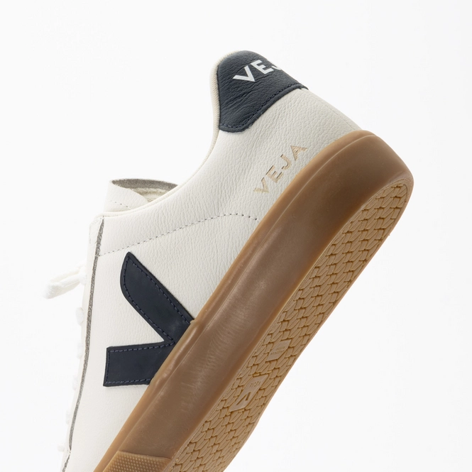 Veja Men Campo Leather White Nautico Natural | Sneaker District