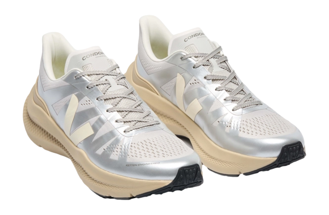 Veja Women Condor 3 Advanced Engineered-Mesh Cdr Silver Cashew Almond ...