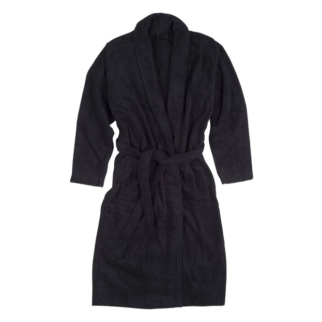 Badjas Walra Zwart | Badenstrand