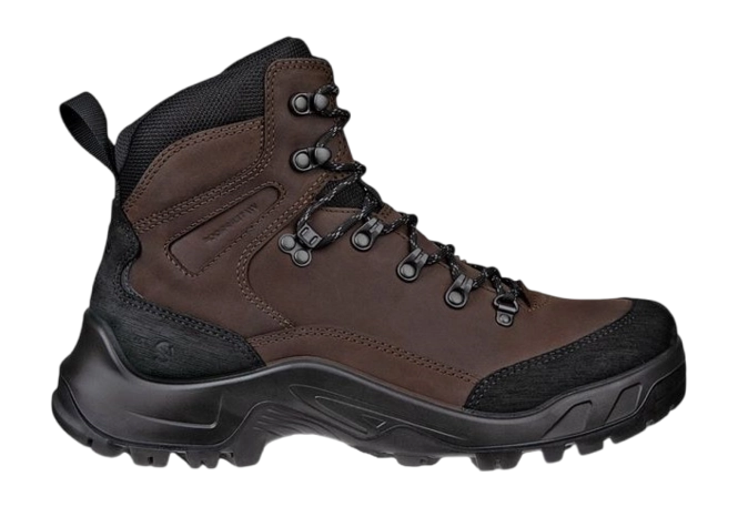 Wanderschuhe Ecco Offroad Mid-Cut Herren Black / Mocha | Fashionschuh