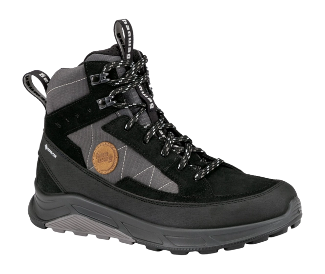 Wandelschoen Hanwag Women Rotpunkt Light Mid Lady GTX Black Anthracite ...