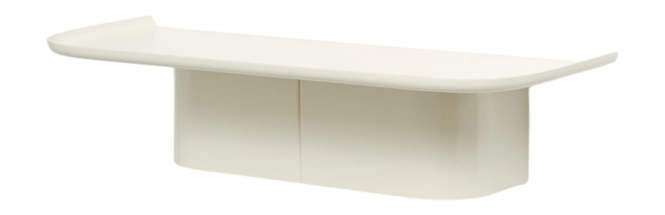 Wall shelf Brand: HAY Series: Korpus HAY Korpus Shelf Cream Powder ...