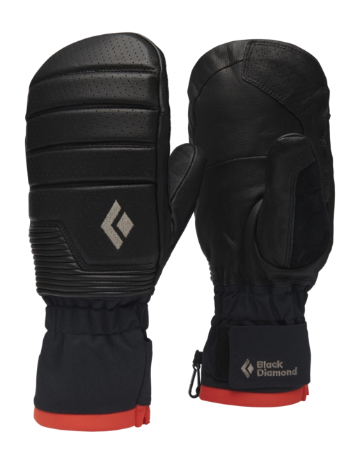 Want Black Diamond Unisex Progression Mitts Black/Black | Outdoorsupply