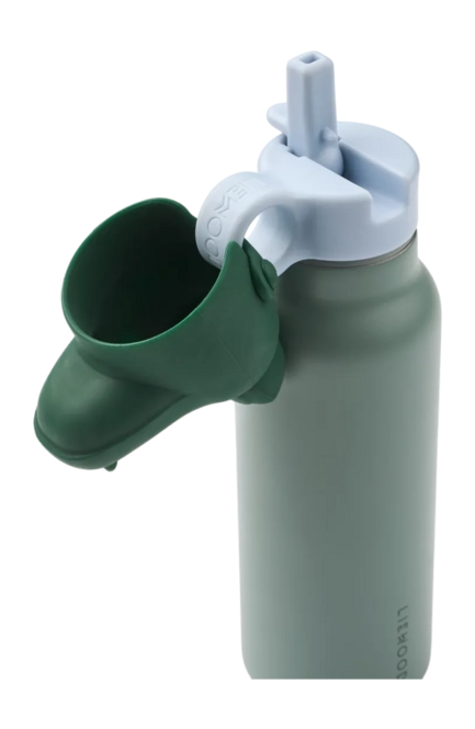 Wasserflasche Liewood Falk Crocodile Lid Peppermint Garden Green 350 ml ...