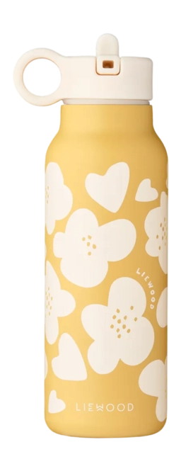 Wasserflasche Liewood Falk Water Bottle Flower / Lemon Yellow 350 ml ...