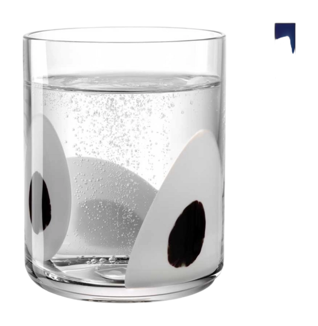 Wasserglas Leonardo Banda Nera 300 ml (2er Set) | Kochexperte