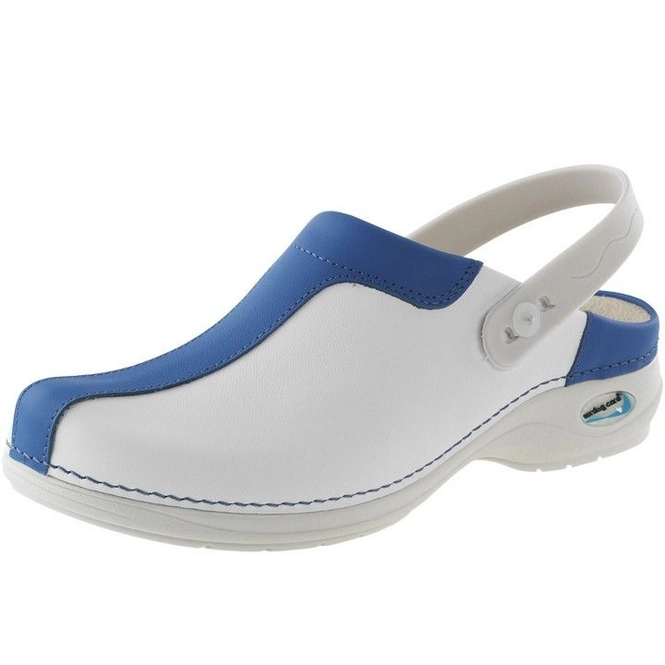 Medizinische Clogs Gevavi Wash'Go Clog Offen Blau | Clogsexperte