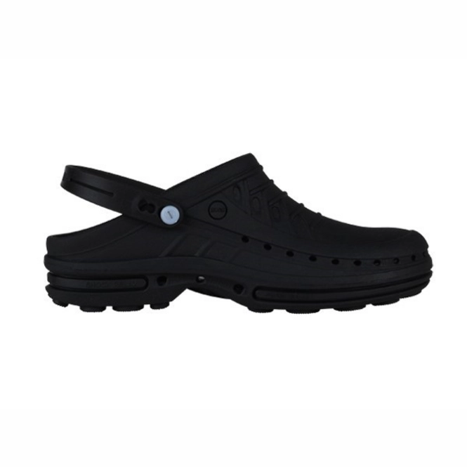 Sabot Médical Wock Clog Steri-Tech Noir | Sabotexpert