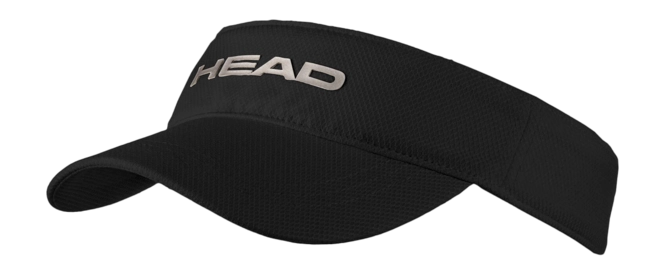 Zonneklep HEAD Performance Visor Black | Etrias.nl
