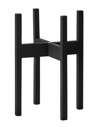 Bloempot Standaard Squarely StandON Black Ash | Stijlvol in Huis
