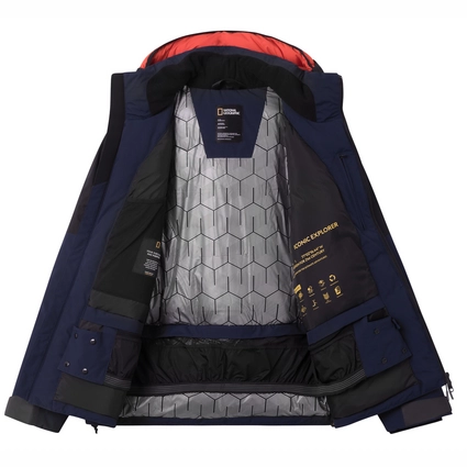 Jacke National Geographic Iconic Explorer Jacket Navy Herren ...