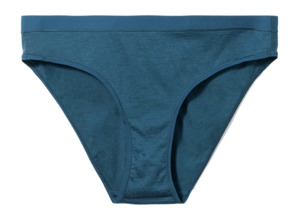 Onderbroek Smartwool Women Merino Bikini Boxed Twilight Blue ...