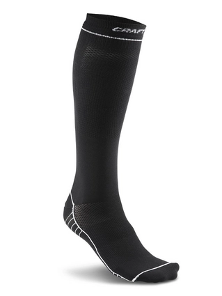 Bas de Compression Craft Compression Sock Black | Equipementaventure