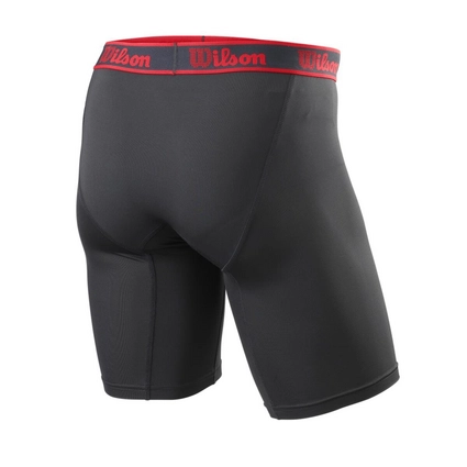 Tennis Shorts Wilson Men Power Compression 7 Black | Tennisplanet.co.uk