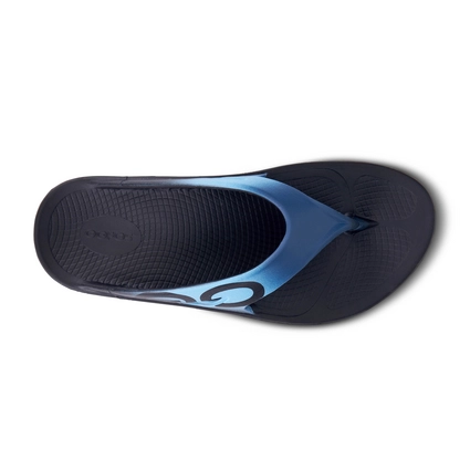 Slipper OOfos Men OOriginal Sport Black Azul | Etrias.nl