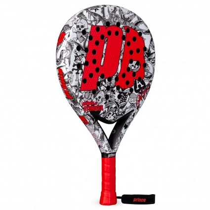 Padel Racket Prince Rocket White Tattoo | Tennisplanet.nl