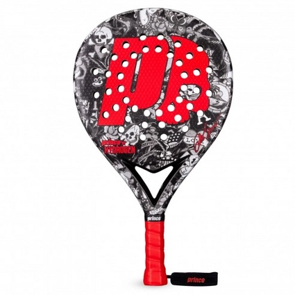 Padel Racket Prince Rocket Black Tattoo | Tennisplanet.nl