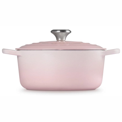 Casserole Le Creuset Signature Shell Pink 24 cm | Boutique De Chef