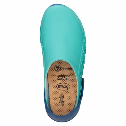 Sabots Scholl Unisex Evoflex Emerald Green | Sabotexpert