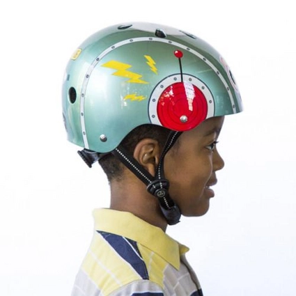 Helm Nutcase Street Gen3 Tin Robot | Kinderhelmen.com