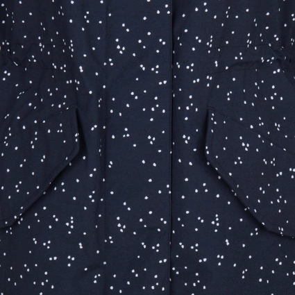 Regenjas Happy Rainy Days Parka Milou Dot Midnight Off White ...
