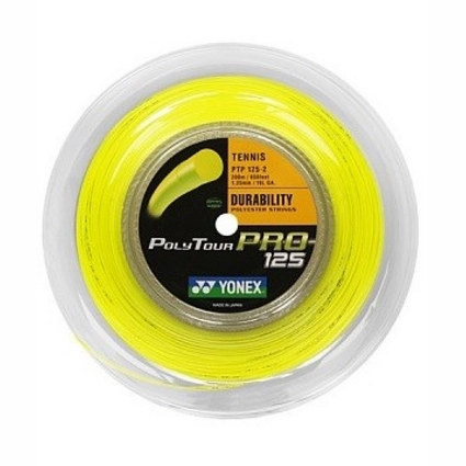 Tennis String Yonex Polytour Pro Yellow 125 Coil 200M | Tennisplanet.co.uk
