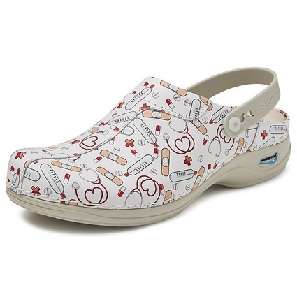 Medizinischer Clog Gevavi Wash&Go Open Ziekenhuis Weiß | Etrias.de