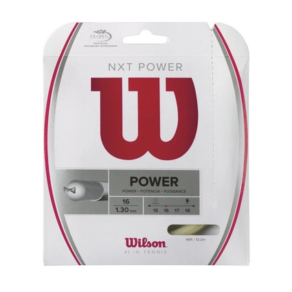 Tennissaite Wilson NXT Power 16 Natural 1,3mm/12m | Tennisplanet.de