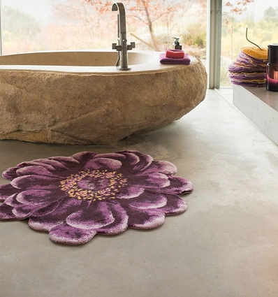 Badematte Abyss & Habidecor Fiore Lila | Handtuchhandel