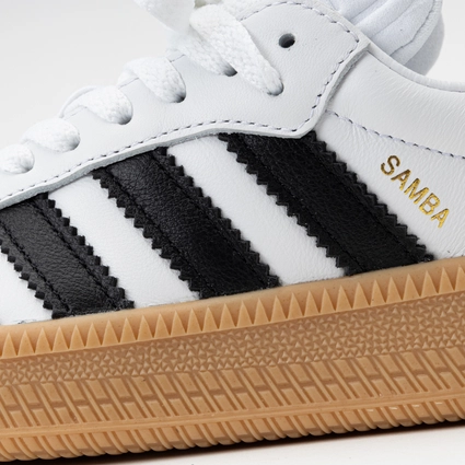 adidas Junior Samba XLG Cloud White / Core Black / Gum | Sneaker District