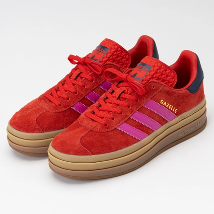 Adidas Women Gazelle Bold Red / Semi Lucid Fuchsia / Night Indigo ...