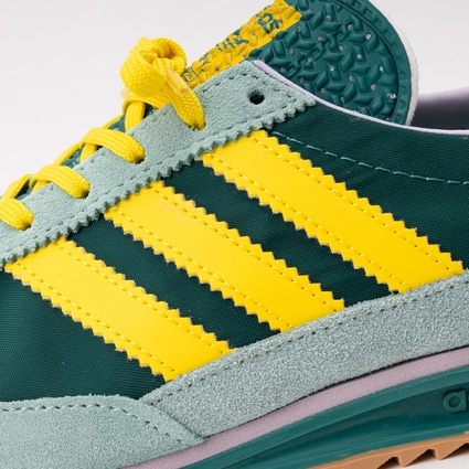 adidas Women SL 72 OG Active Green / Yellow / Hazy Green | Sneaker District