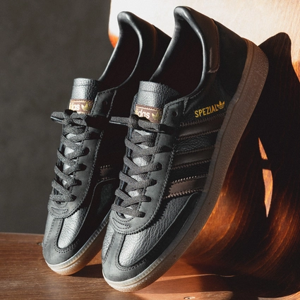 Baskets Adidas Homme Handball Spezial Core Black / Dark Brown / Gum5 ...