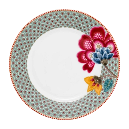 Teller Pip Studio Home Plate Blooming Tales Blue 21 cm (6er Set ...