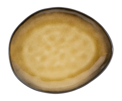 Teller Serax Oval M Green Pure Black 20 cm | Kochexperte